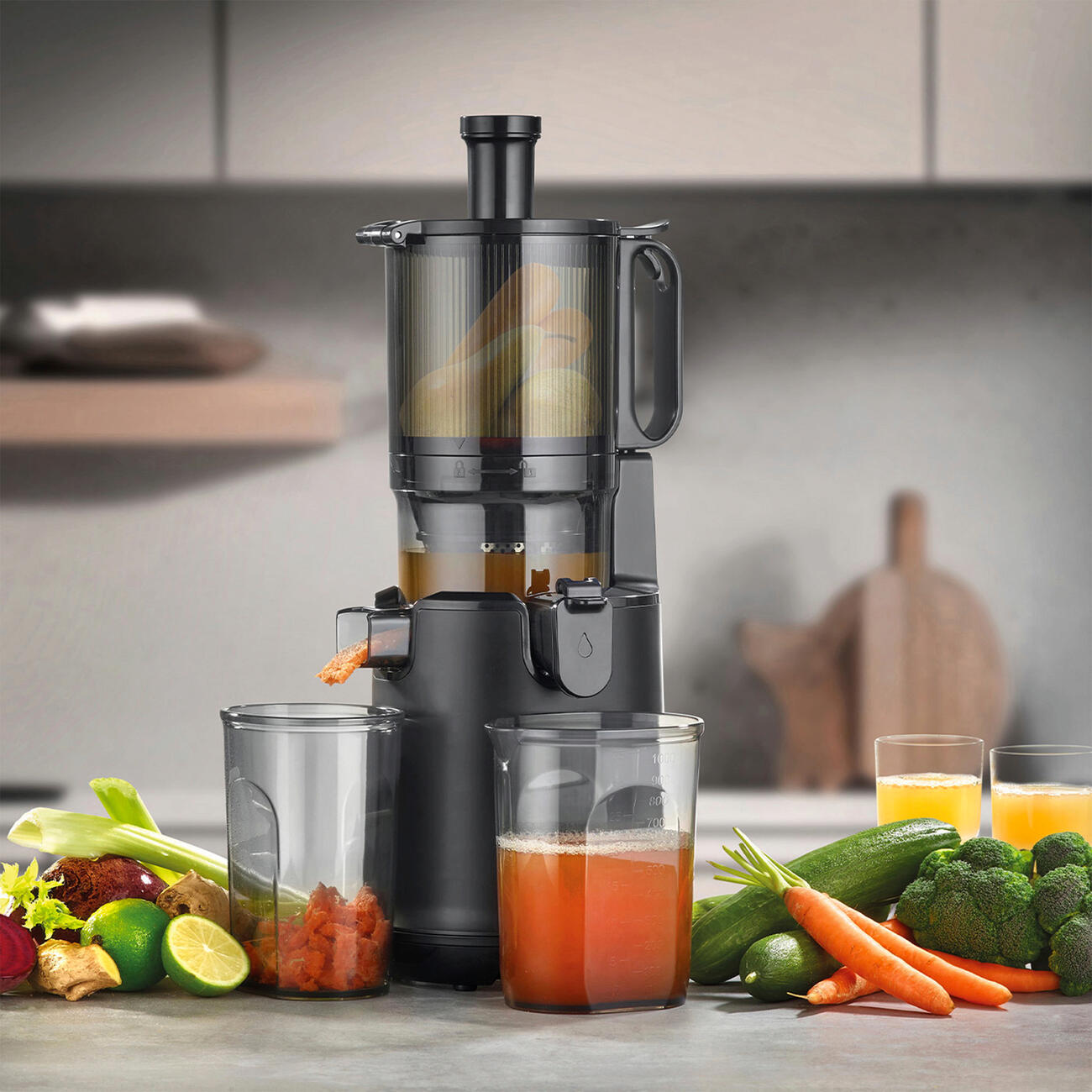 Slow-Juicer design CASO | 3 Jahre Garantie | Pro-Idee
